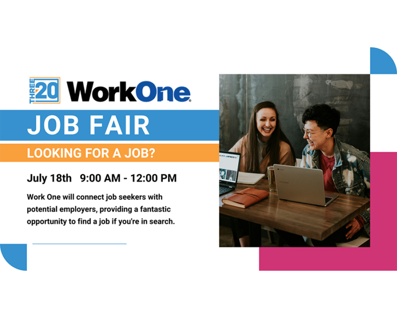 WorkOne Community Job Fair - Three20 Recovery Community